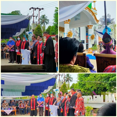 Pentahbisan Gereja Germita Annalan – Pemerintah Kabupaten Kepulauan Talaud