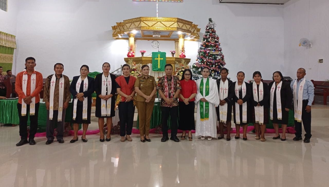 Pj.Bupati Kepulauan Talaud Beserta Rombongan Mengikuti Safari Natal ...